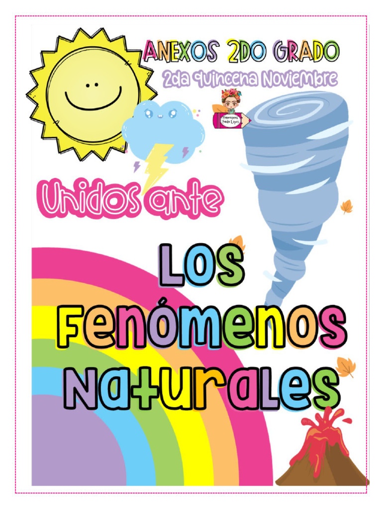 Anexos Fenomenos Naturales | PDF | Aprendizaje | Ciencia cognitiva