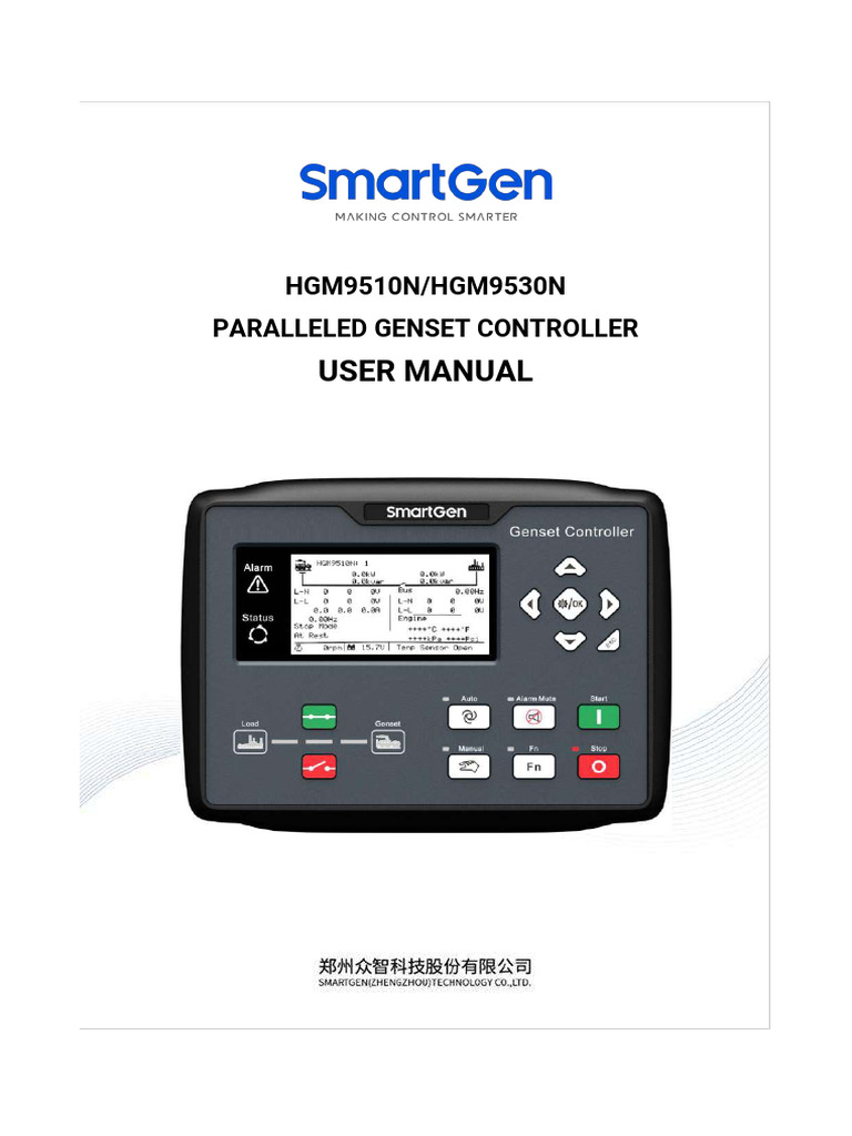 Paralleled Genset Controller Hgm9510n - Compressed | PDF | Parameter (Computer Programming ...