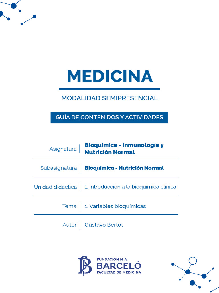 Guía de Bioquímica Clínica en Medicina | PDF | Laboratorios ...