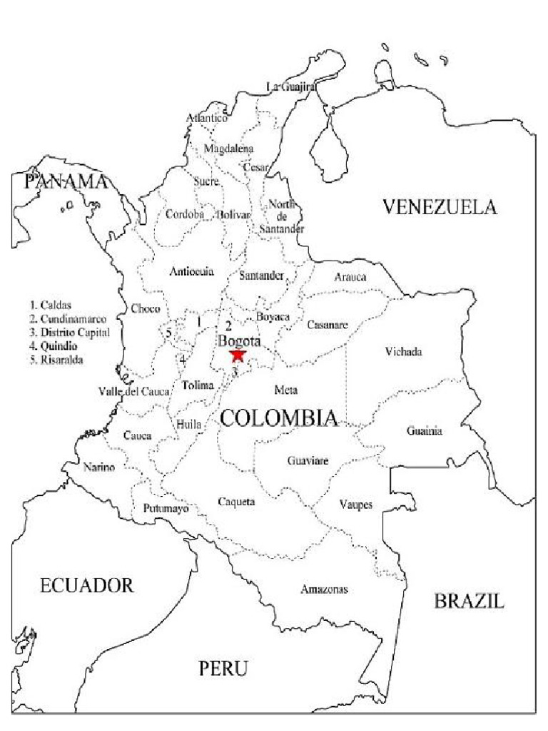 Mapa Colombia | PDF