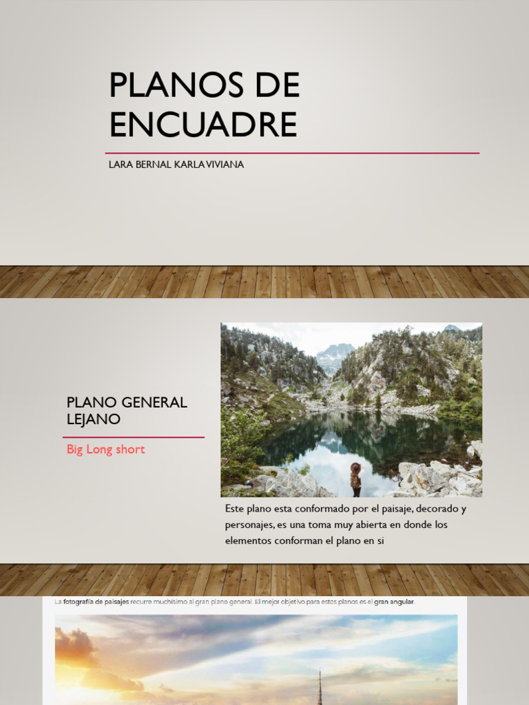 Planos de Encuadre | PDF