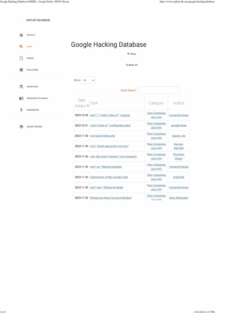 Google Hacking 101 | PDF
