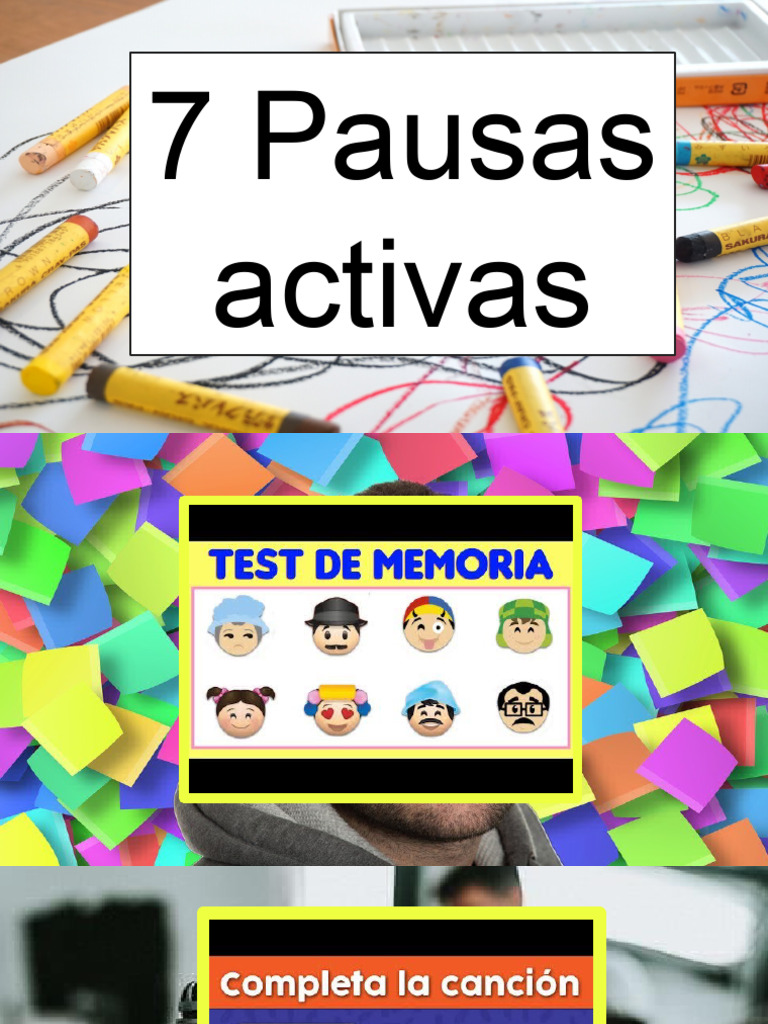 7 pausas activas | PDF