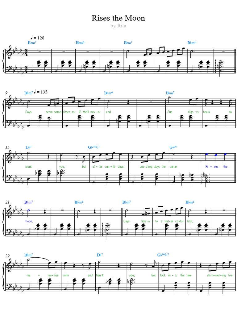 Rises The Moon | PDF