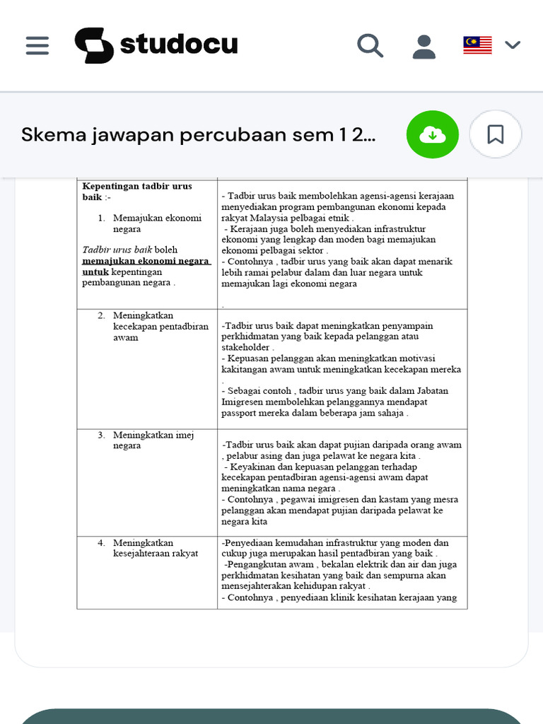 Skema jawapan percubaan sem 1 2024 - PERCUBAAN STPM 2024 SEMESTER 1 SIJIL TINGGI PERSEKOLAHAN ...
