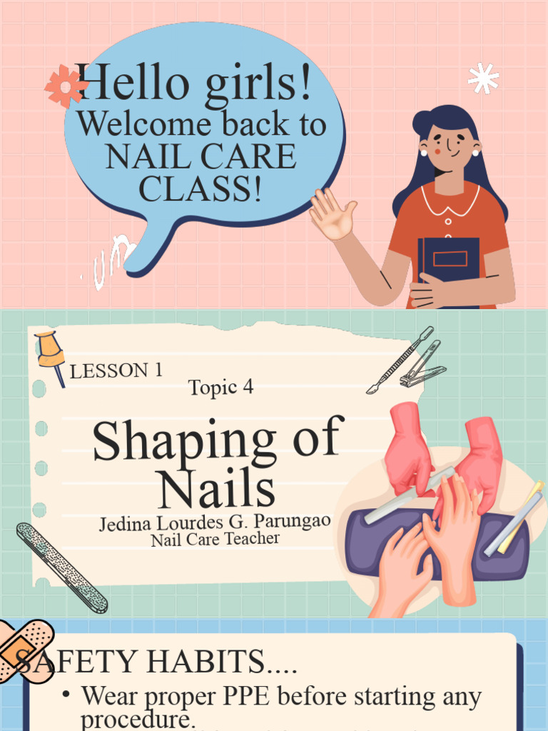 Shaping of Nails | PDF