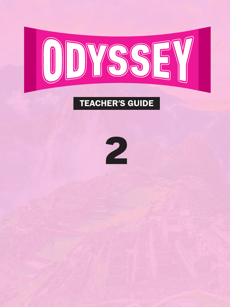 Odyssey 2 (TG) - 210820 | PDF | Train | Vocabulary