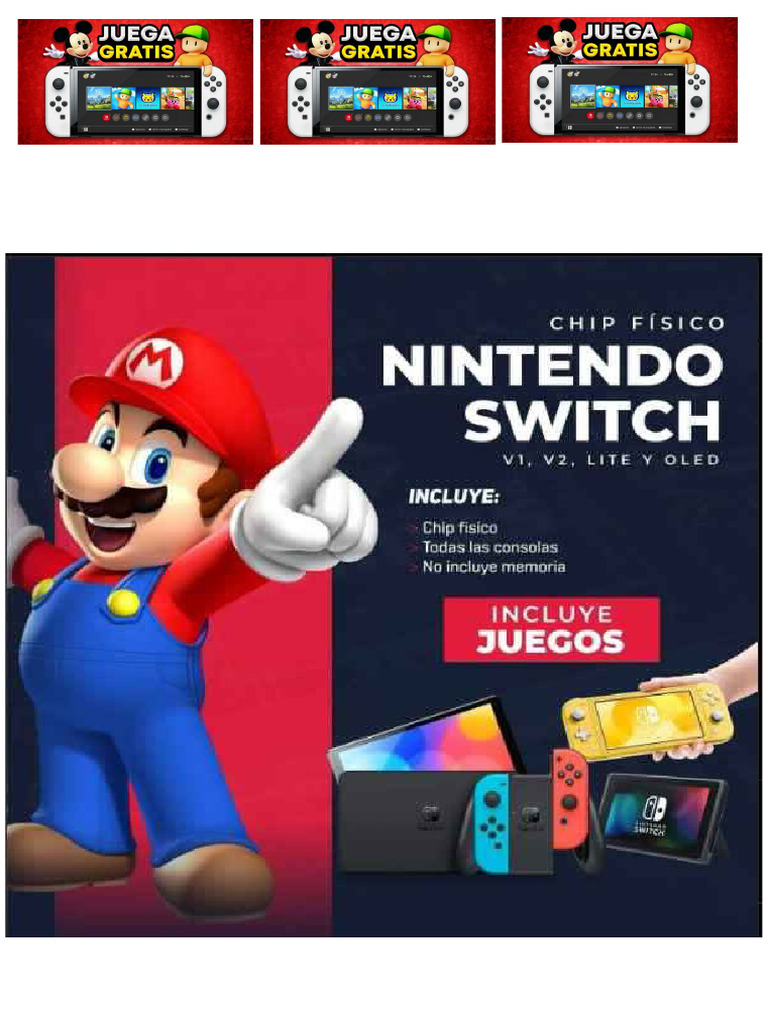 Chip Nintendo Swich | PDF