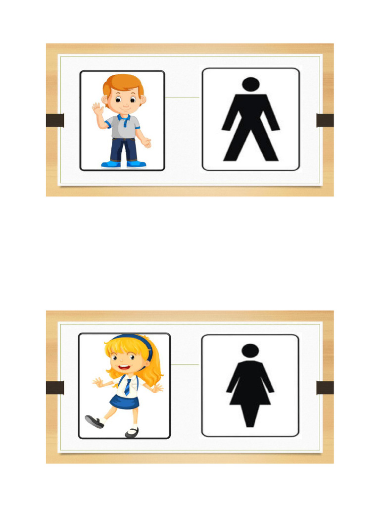 Simbol Tandas Dan Bilik Air | PDF