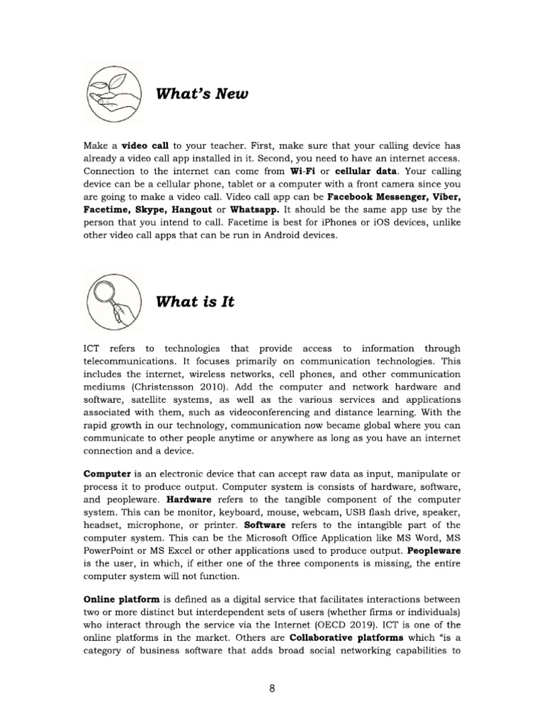 EmTech_Lesson1_ICT | PDF