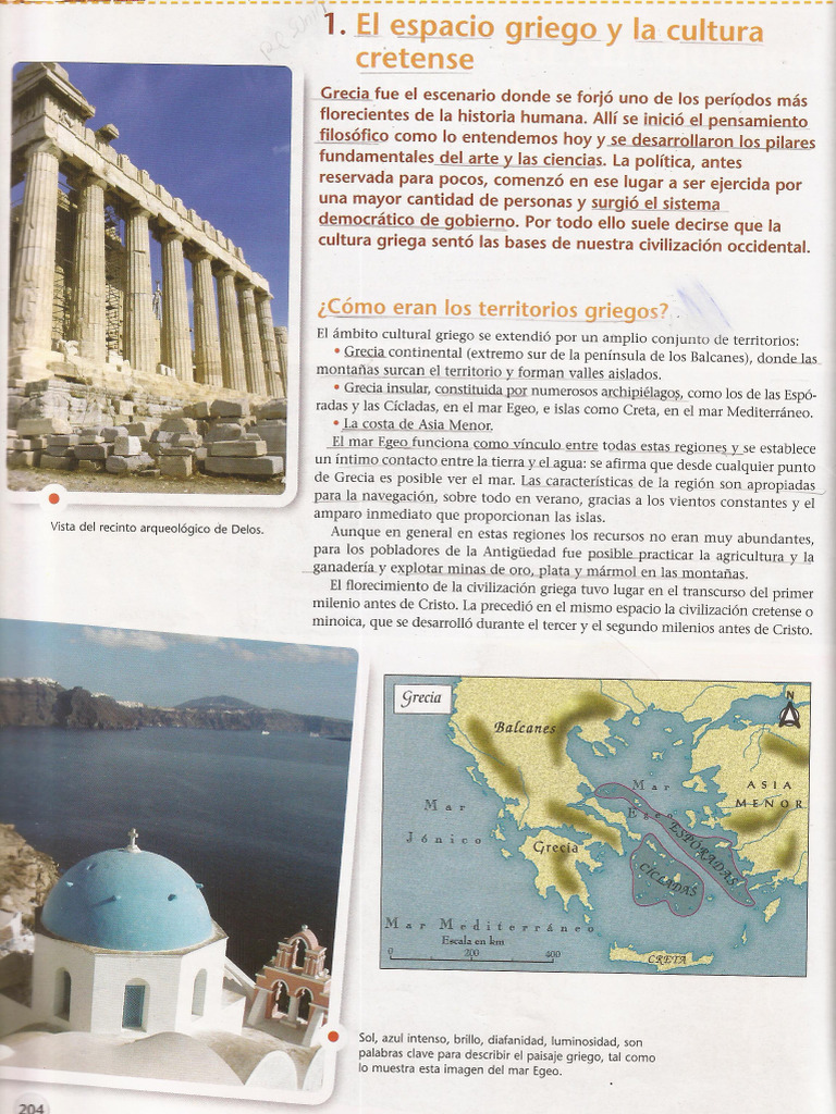 Grecia. de Los Origenes A Las Polis. Esparta y Atenas | PDF