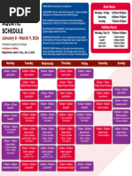 Abbey Stadium Swimming Timetable | PDF