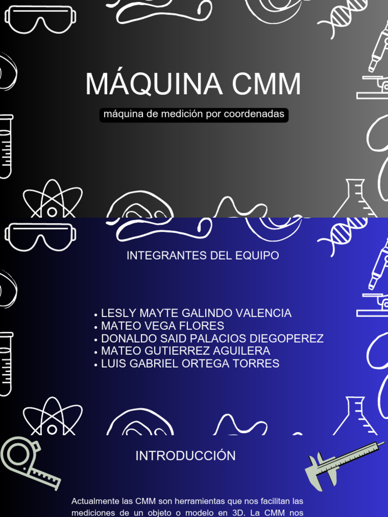 Maquina CMM | PDF | Medición | Herramientas