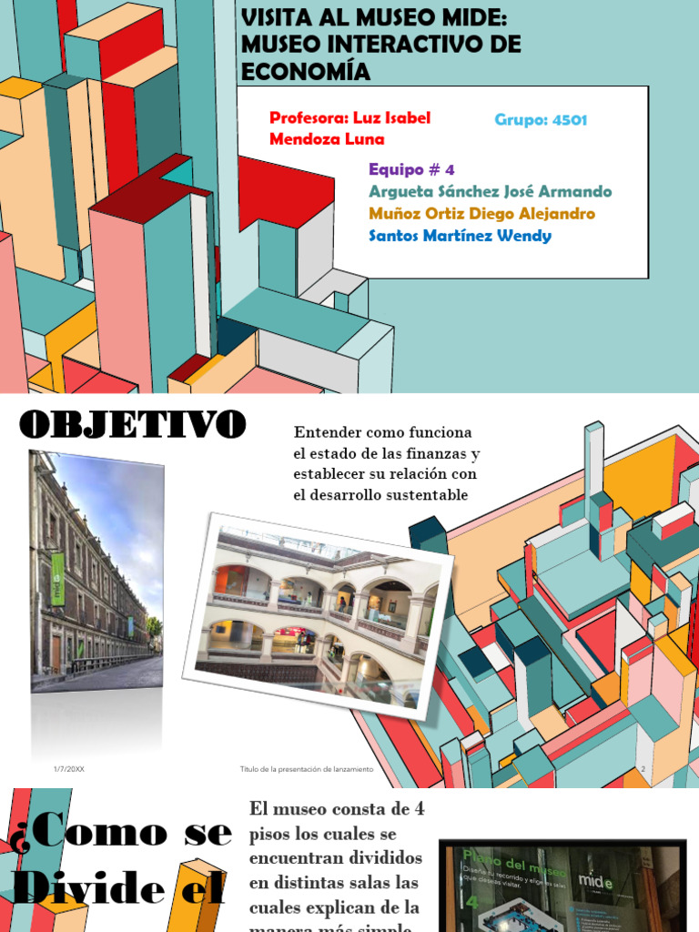 Visita al museo Mide | PDF | Dinero | Economias