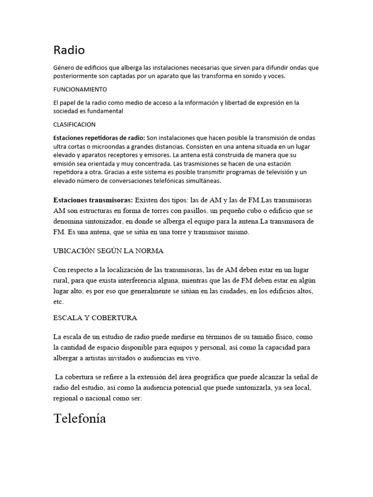 Radio | PDF | Radio | Antena (Radio)