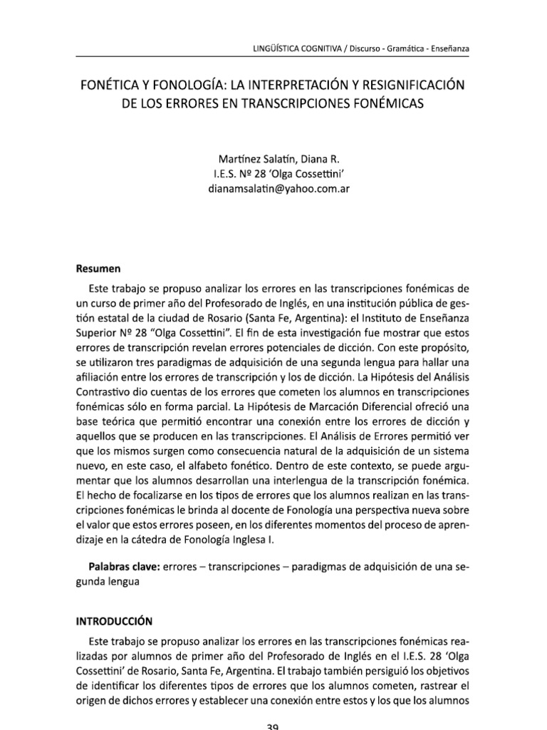 Transcripcion Problemas | PDF