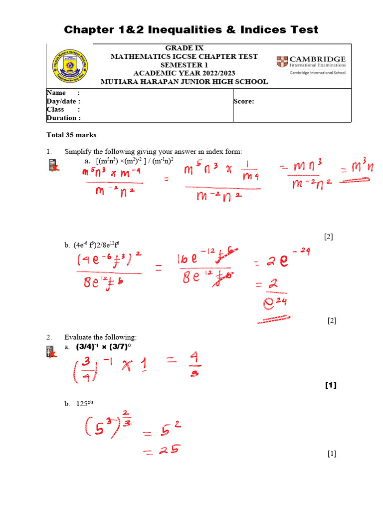 Chapter 1&2 Test Explanation | PDF | Interest | Mathematics
