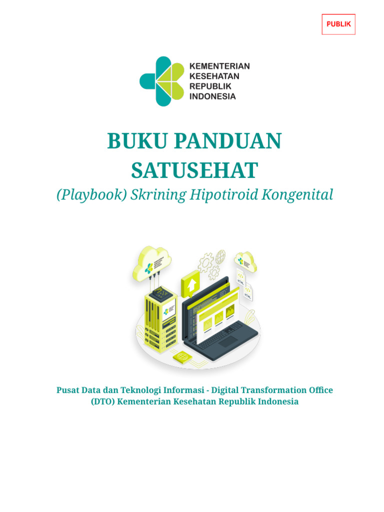 Playbook Skrining Hipotiroid Kongenital (SHK) v2.0 | PDF