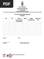 2025 Updated Activity Completion Report Template | PDF