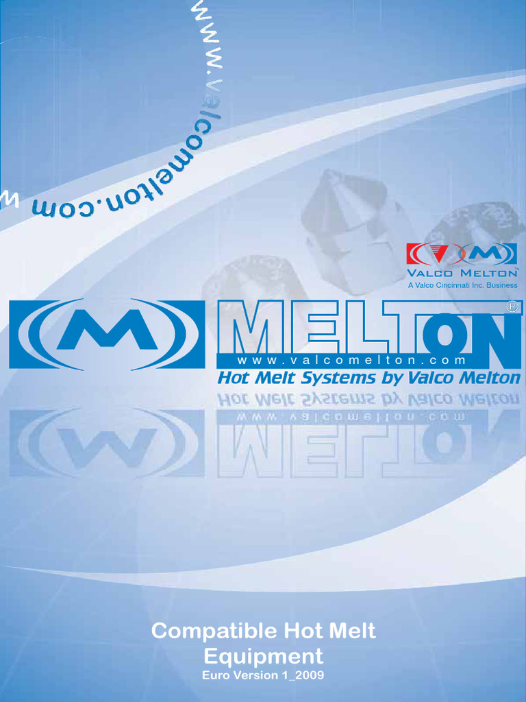 Hot Melt - Catalogue 2009 | PDF | Equipment | Manufactured Goods