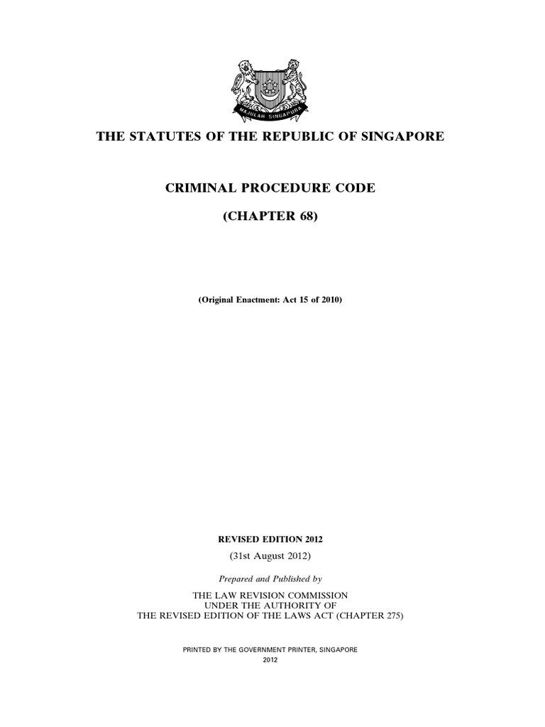 Criminal Procedure Code | PDF | Bail | Criminal Procedure In South Africa