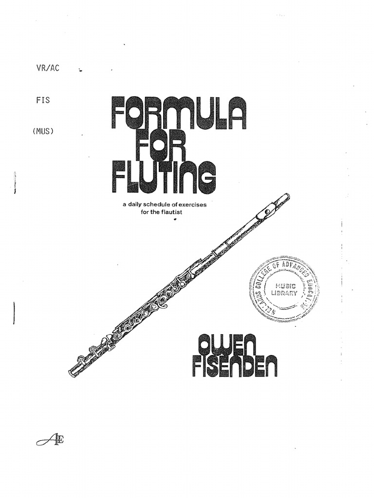 Formula For Fluting | PDF