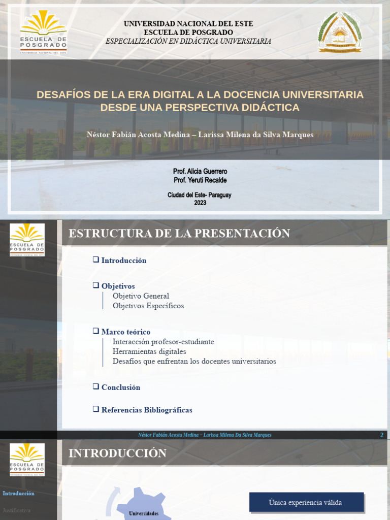 Presentacion Didáctica | PDF | Maestros | Enseñando