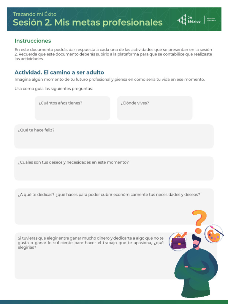Mis Metas Profesionales y Proyecto de Vida | PDF