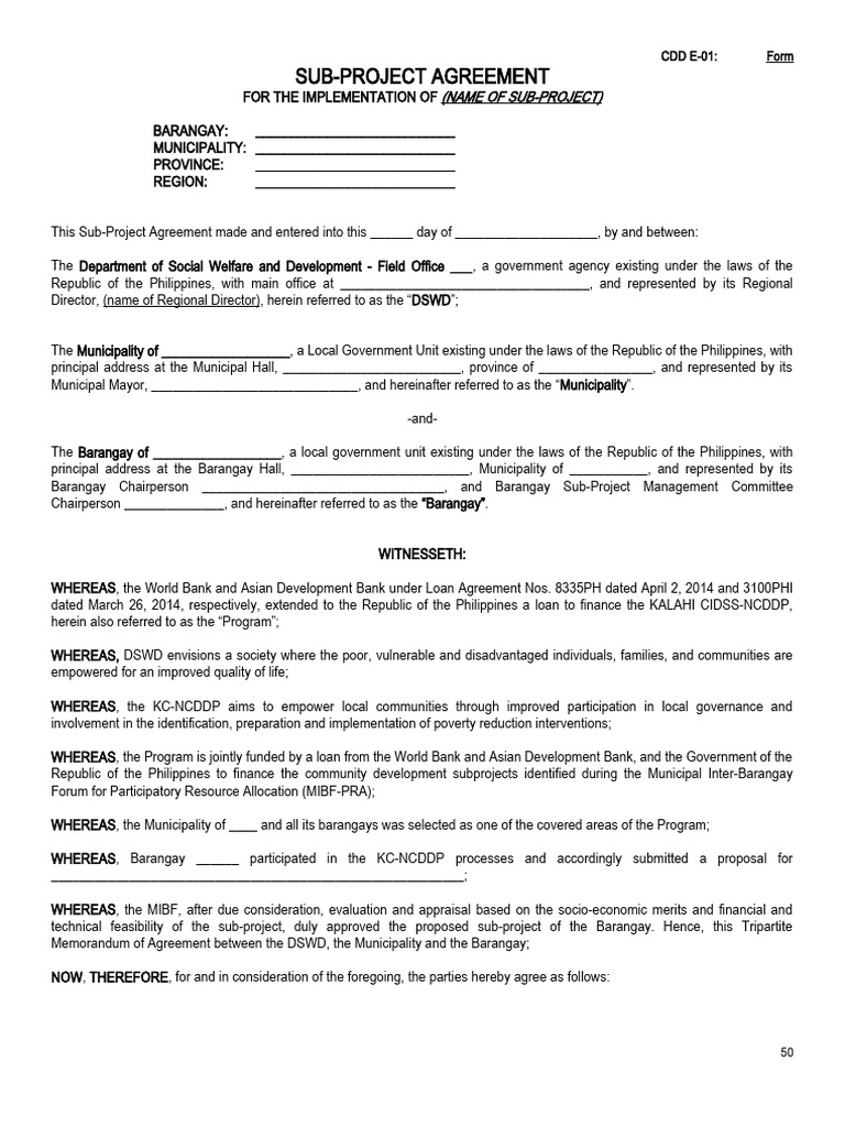 Compendium of CDD Forms and Tools-E (Version 04192016) | PDF | Audit ...