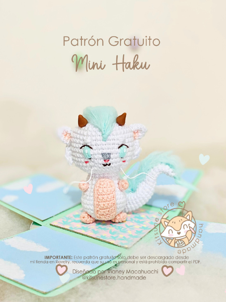 Patron Mini Haku by Kitsune Store Handmade | PDF
