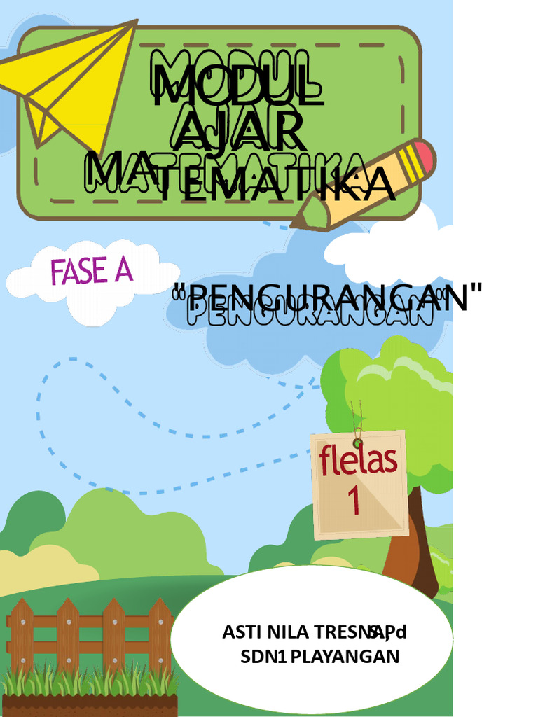 Modul Ajar Matematika Pengurangan Word | PDF