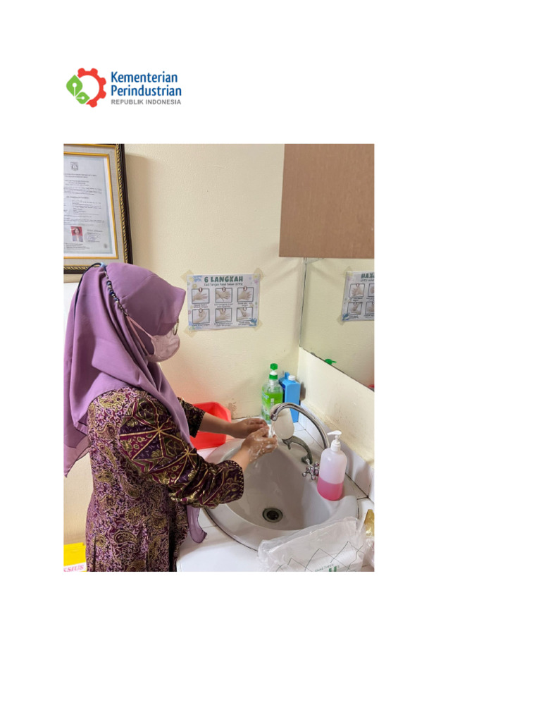 Poster Cara Menggunakan Hands Rub | PDF