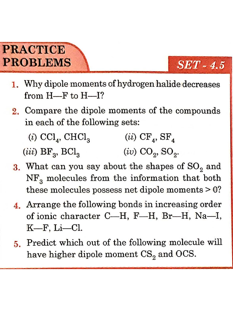 Chemical Bonding Worksheet 2 | PDF