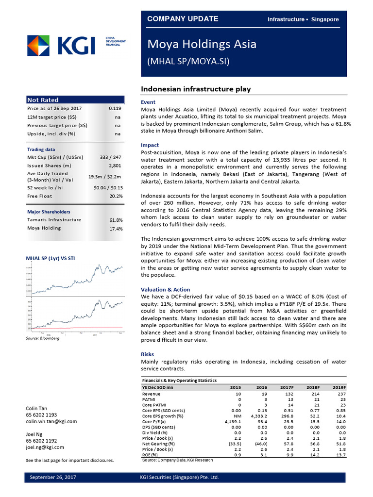Moya Hldgs Asia - Company Update - Not Rated - KGI Securities 170926 ...