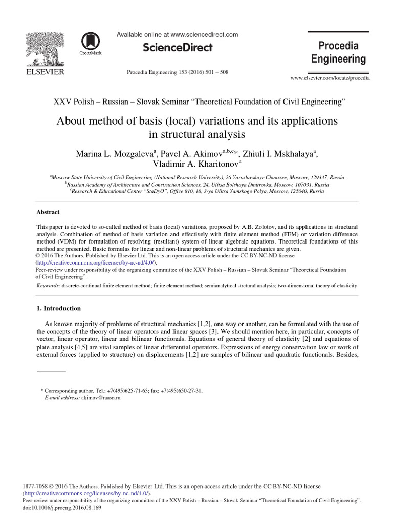 About Method of Basis Local Variations and Its Applicat - 2016 ...
