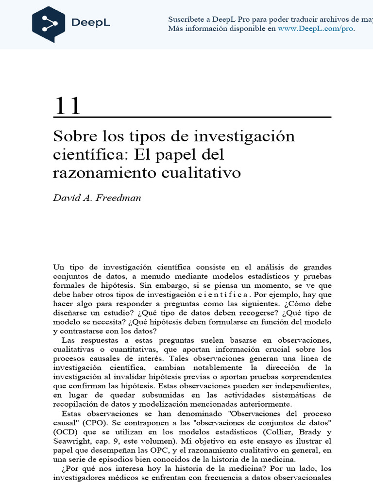 03b - David Freeman - On Types of Scientific Inquiry - The Role of ...