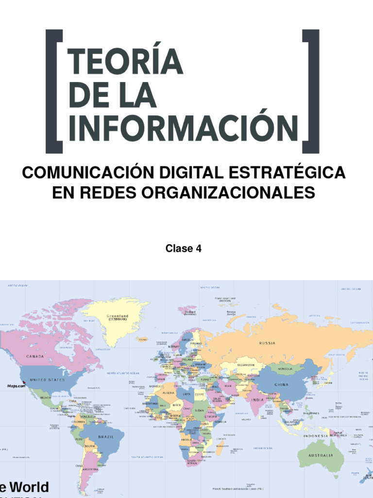 Clase 4 Teoria de La Informacion 2018 | PDF