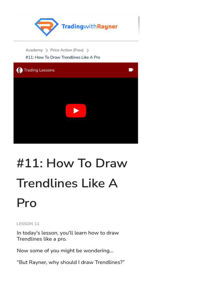 Draw Trend Lines | PDF