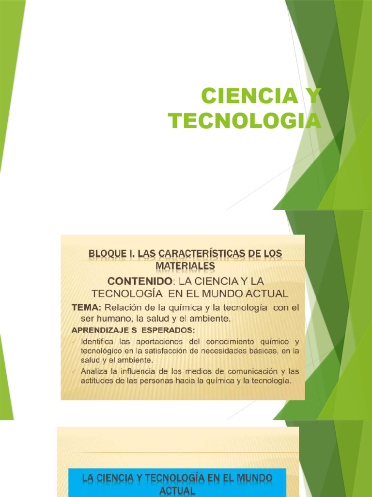 Avances en Ciencia y Tecnología | PDF