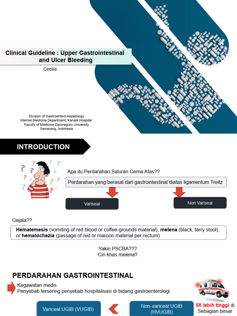 Upper GI Bleeding Cecil | PDF