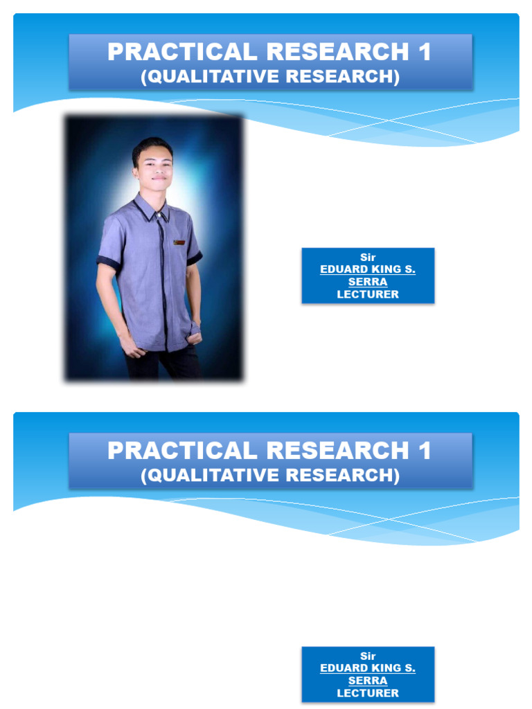 Final Practical Research 1 | PDF | Primary Sources | Language Education