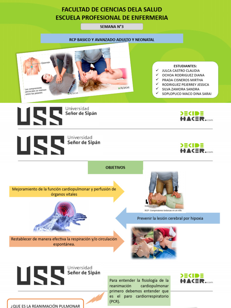 RCP Básico y Avanzado: Guía Completa | PDF | Reanimación cardiopulmonar | Paro cardíaco