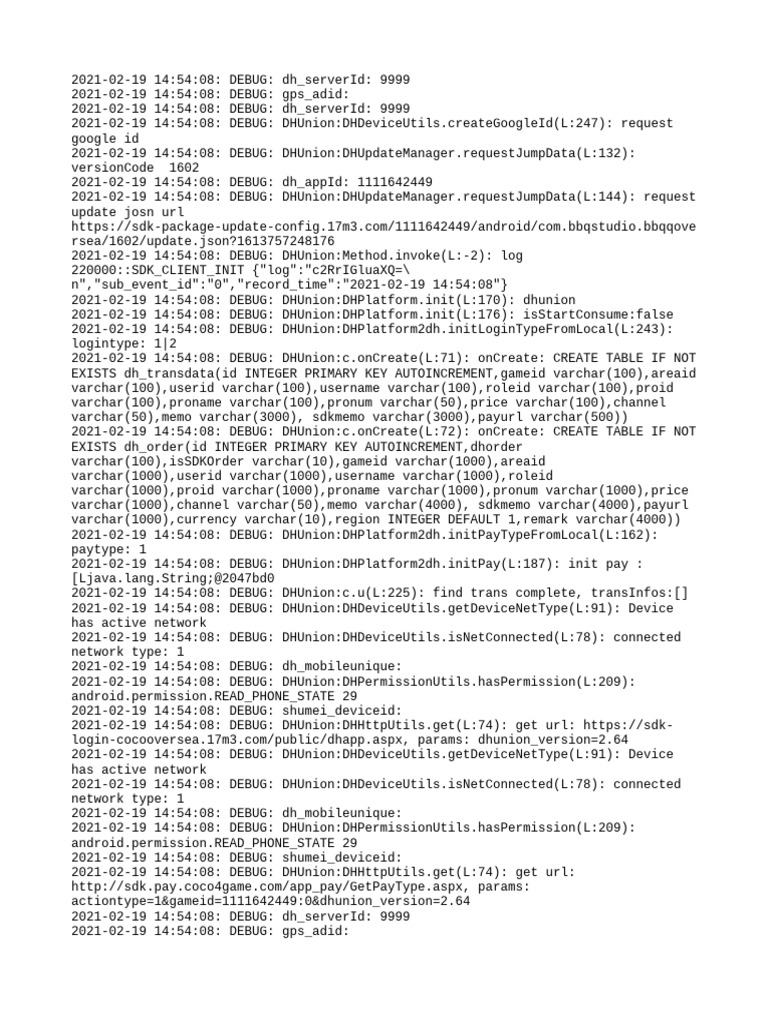 20210219145357_DEBUG | PDF | Software Engineering | Internet