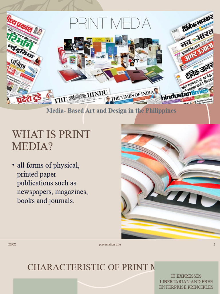 Print Media | PDF | Mass Media | Newspapers