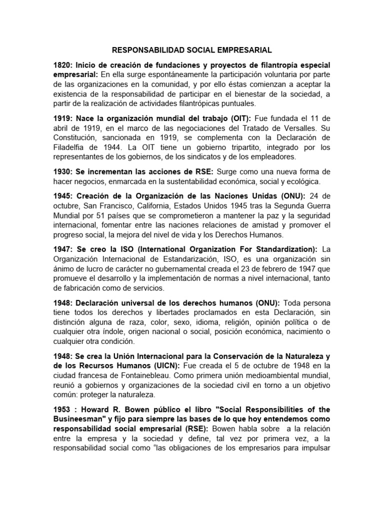 Responsabilidad Social Empresarial | PDF | Responsabilidad social corporativa | Sustentabilidad