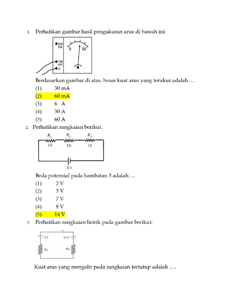 Latsol Fisika PSAJ XII | PDF | Metode & Bahan Ajar | Sains & Matematika