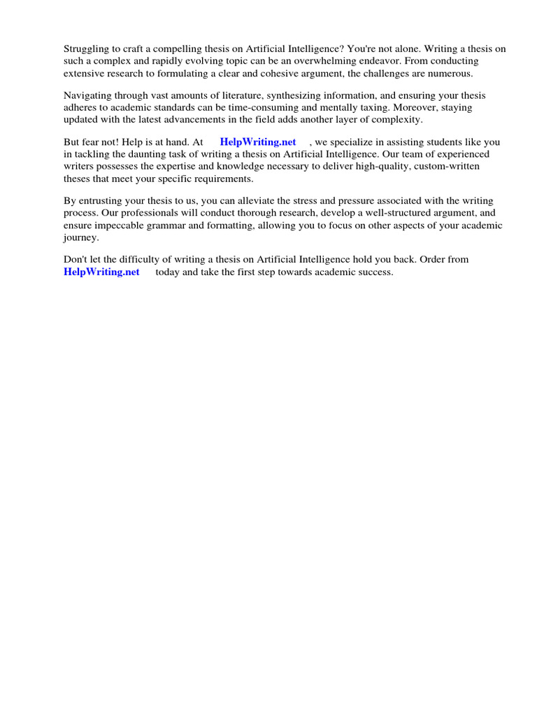 Thesis Artificial Intelligence | PDF | Artificial Intelligence ... Thesis Artificial Intelligence | PDF | Artificial Intelligence ...