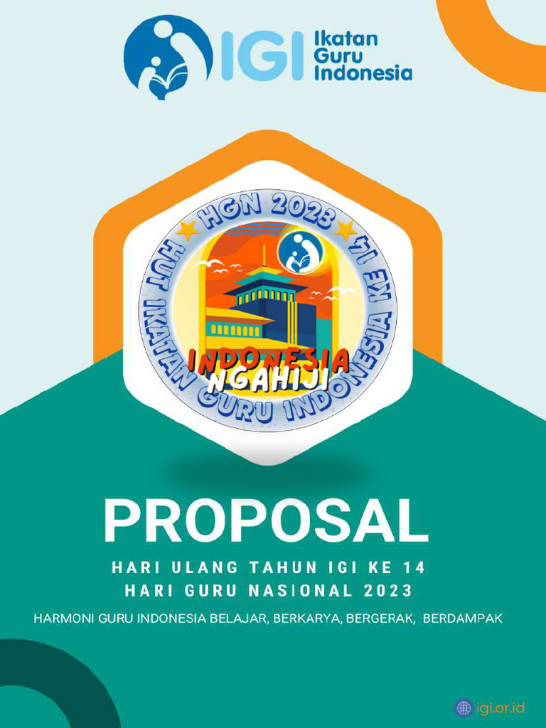 Edit Arief Draf - Proposal - Hut - Igi - Dan - HGN - 2023 | PDF