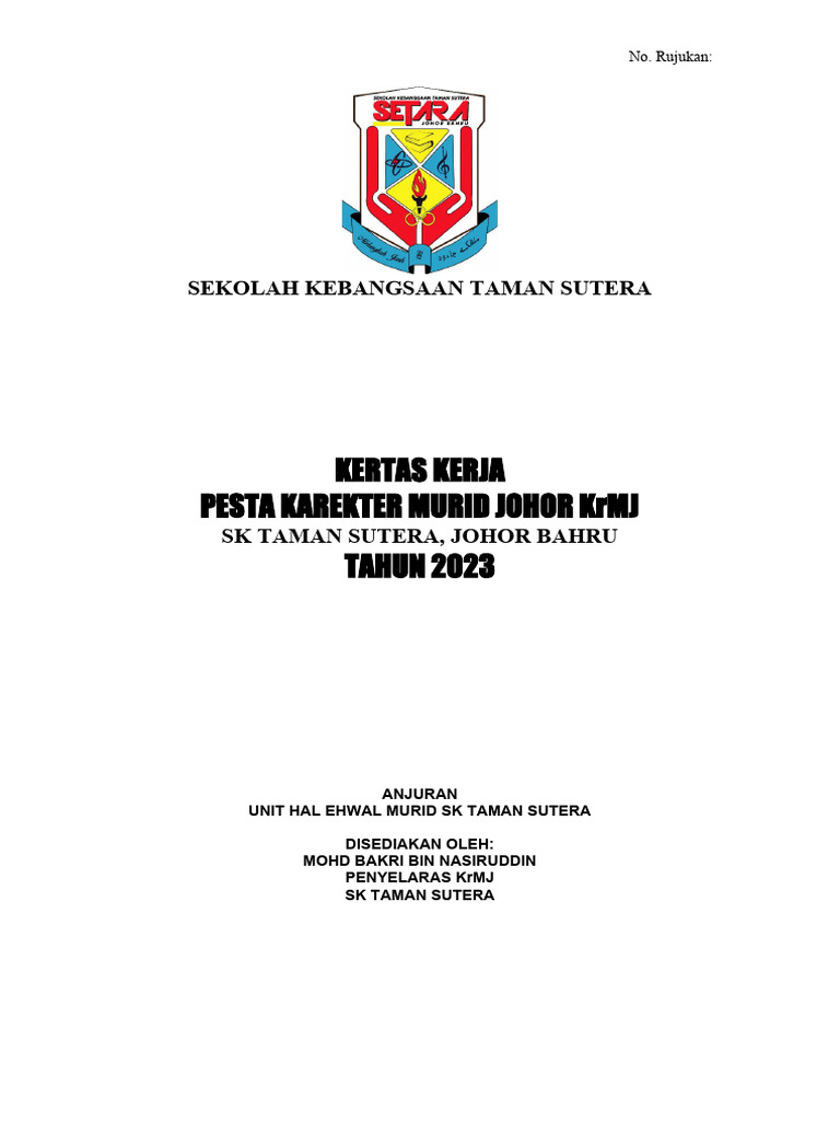Kertas Cadangan Pesta KRMJ | PDF