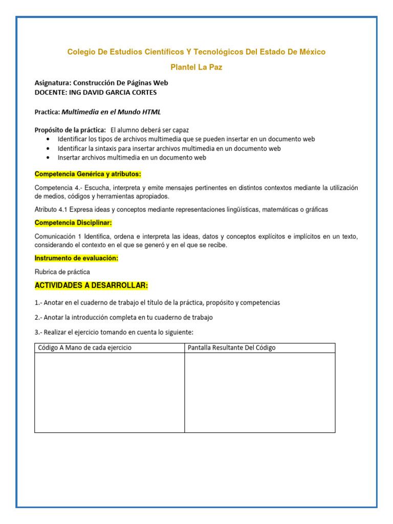 Multimedia en HTML: Video y Audio | PDF | HTML | Códec